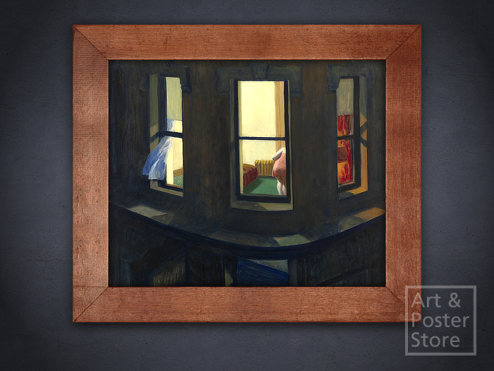 Second Life Marketplace - Night Window - Hopper | Classic American ...